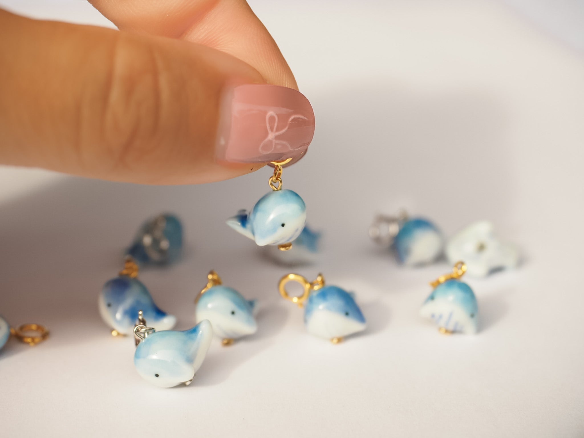 Blue Whale Charm – NATTA STUDIO